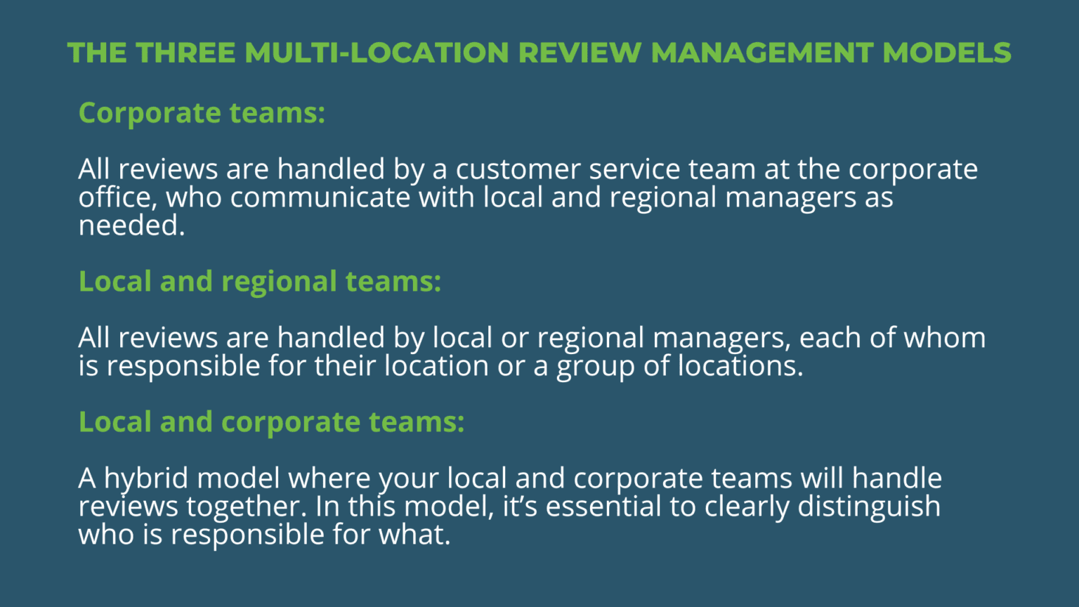 How to Master Multi-Location Reputation Management